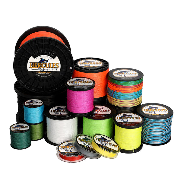 HERCULES 4000M 4374Yds 200lb 8 Strands PE Braided Fishing Line ...