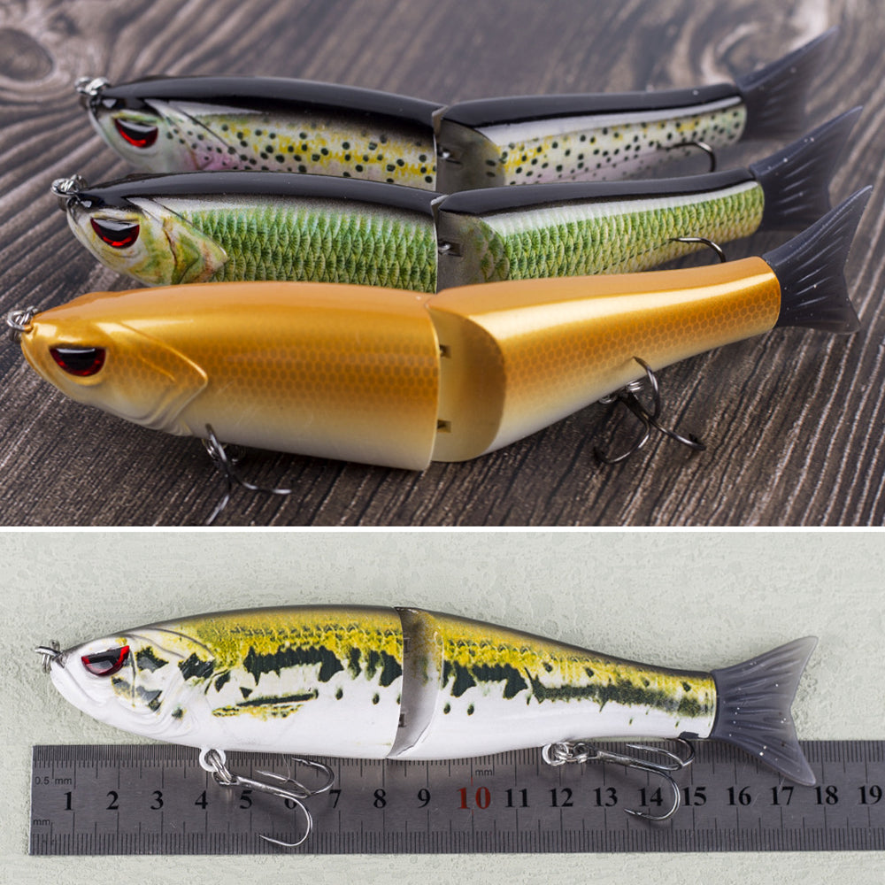 HERCULES 7" Multi-jointed Fishing Lure for Bassfishing – Hercules ...
