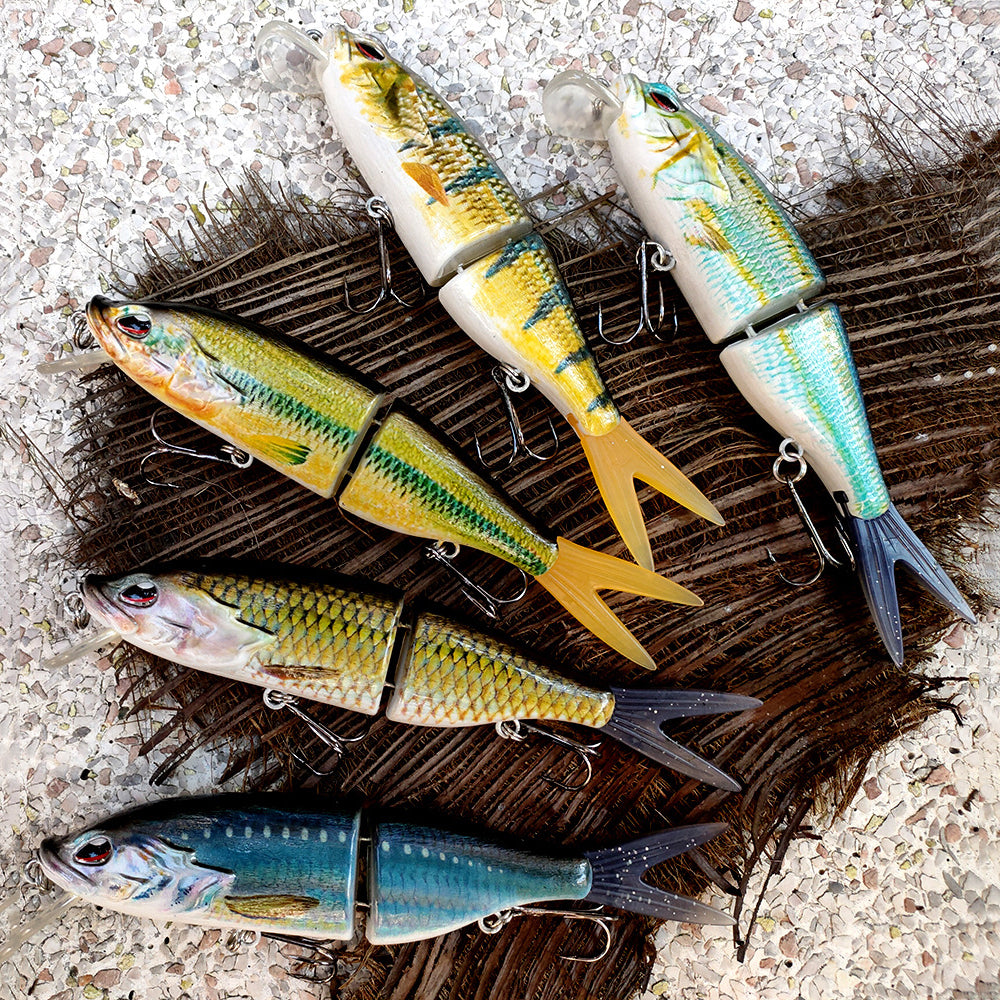 HERCULES 6.69" Multi-jointed Swimbait Floating Fishing Lure – Hercules ...